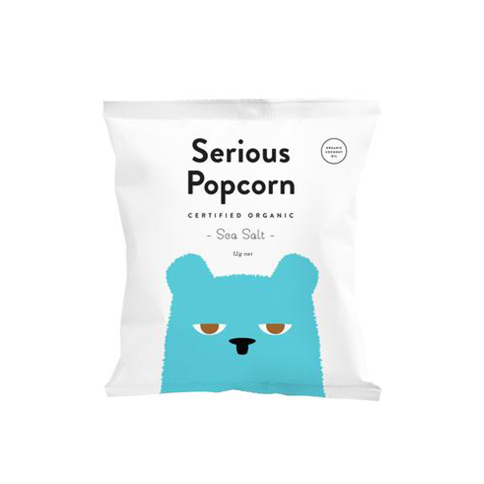 Serious Popcorn - Sea Salt Popcorn (12g) (80/carton) – Tasty Snack Asia