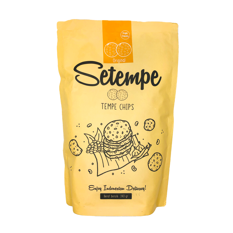 Setempe - Original Tempe Chips (125g) (24/carton) – Tasty Snack Asia