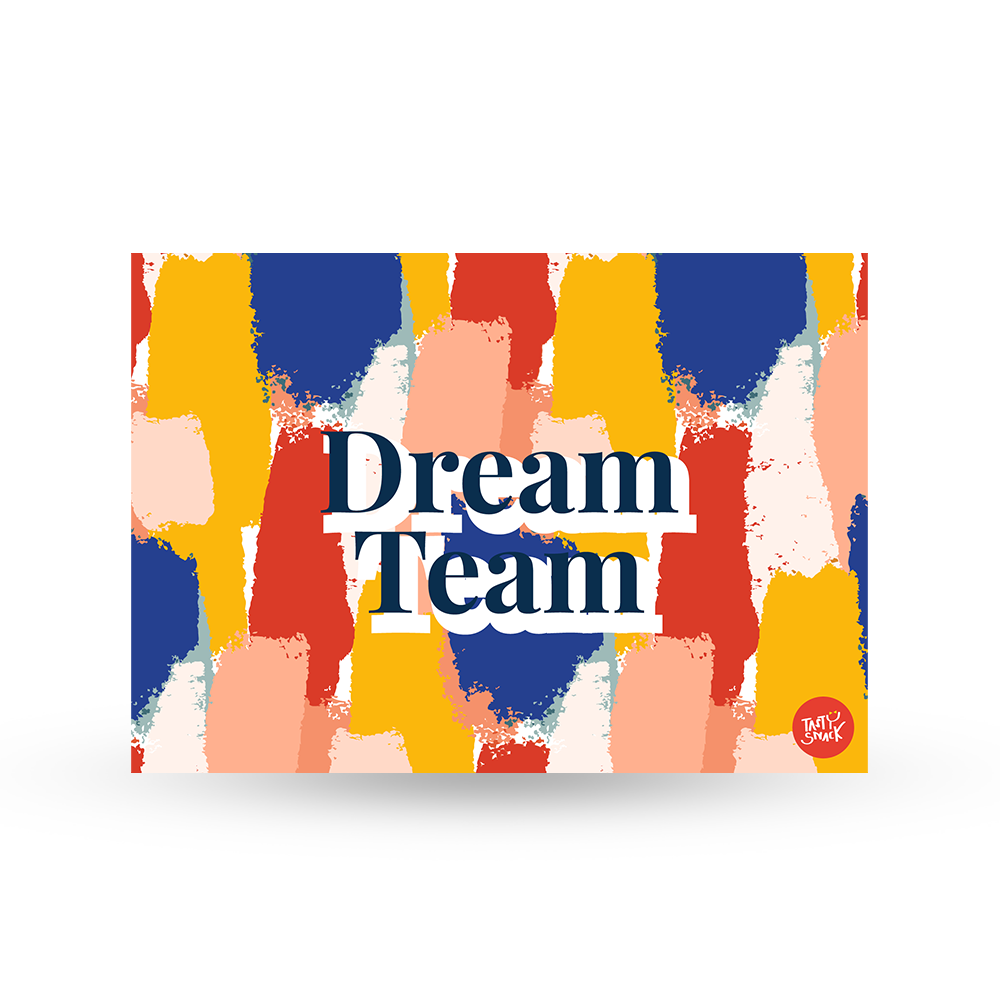 Dream Team Card – TastySnackAsia