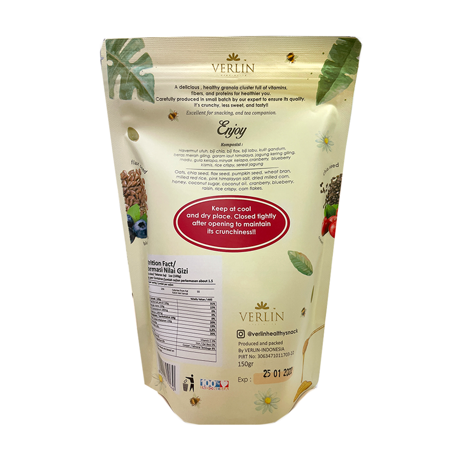 Verlin - Mixed Berry Clusters (150g) (12/carton) – Tasty Snack Asia