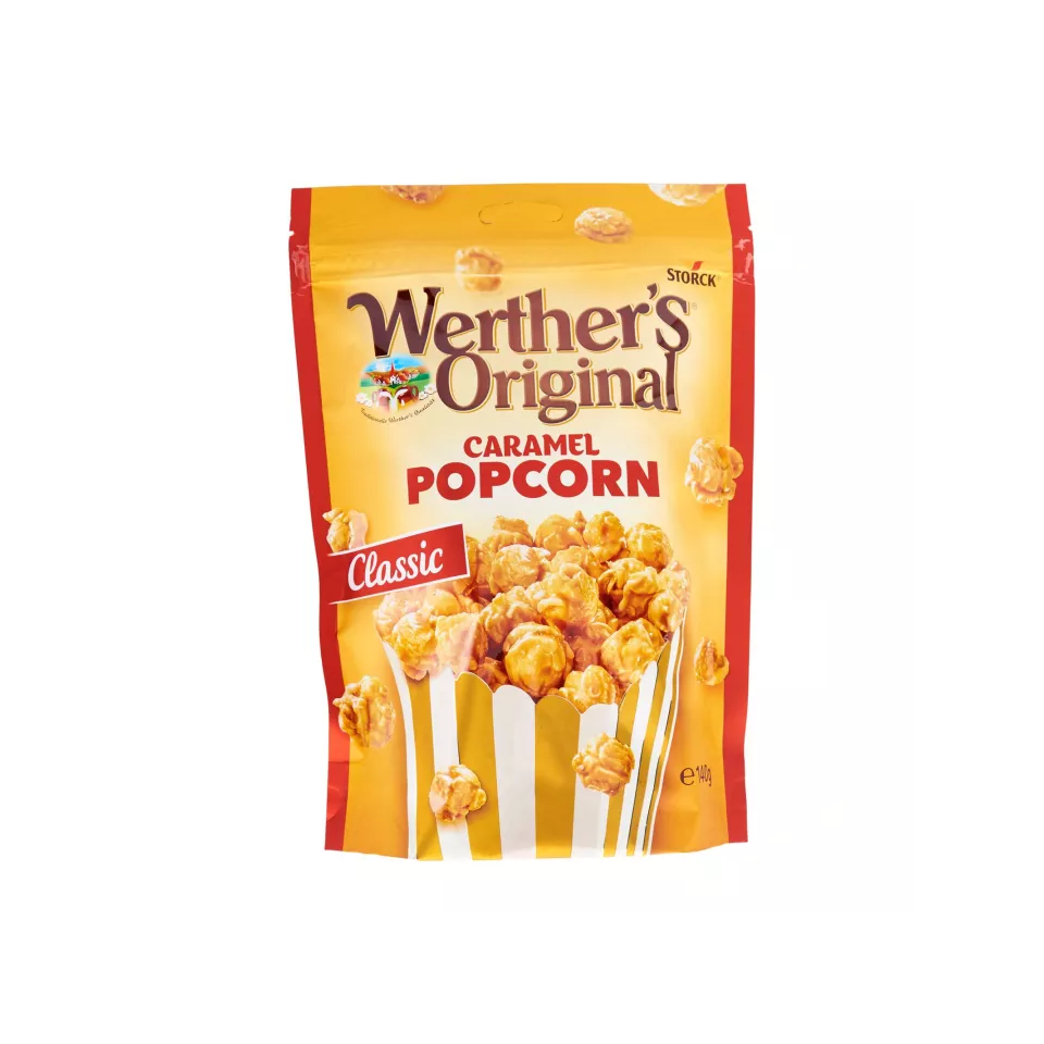 Werther's Original - Caramel Popcorn (140g) (12/carton) – Tasty Snack Asia